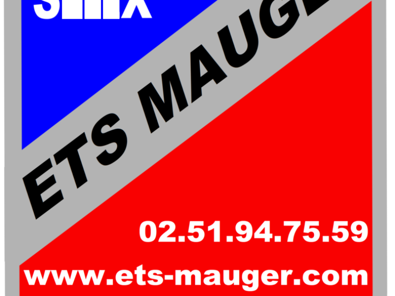 Ets Mauger - Autocollant concessionnaire ETS MAUGER écusson