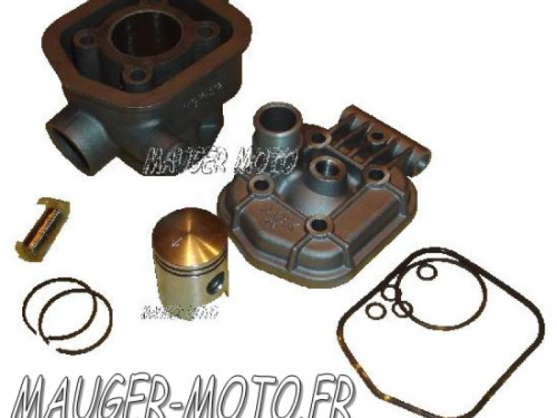 Ets Mauger - Cylindre piston culasse AV10 MBK 51 Liquide (haut moteur)