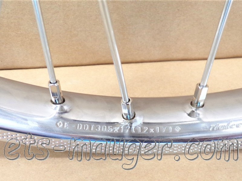 Ets Mauger - Roue avant MBK 51 club Motobécane N40T